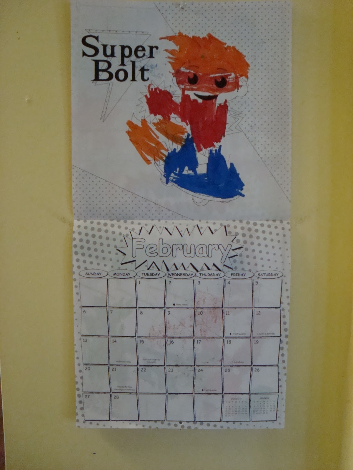 The Kids Art Studio: Project 3: Calendars