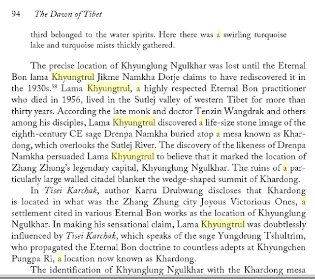 Okar Research: Khyungtrul Jikme Namkha Dorje (1897-1955) Rimé/Bon