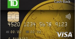 TD Cash Back Visa Infinite* Card now offering 10% cash back on all ...
