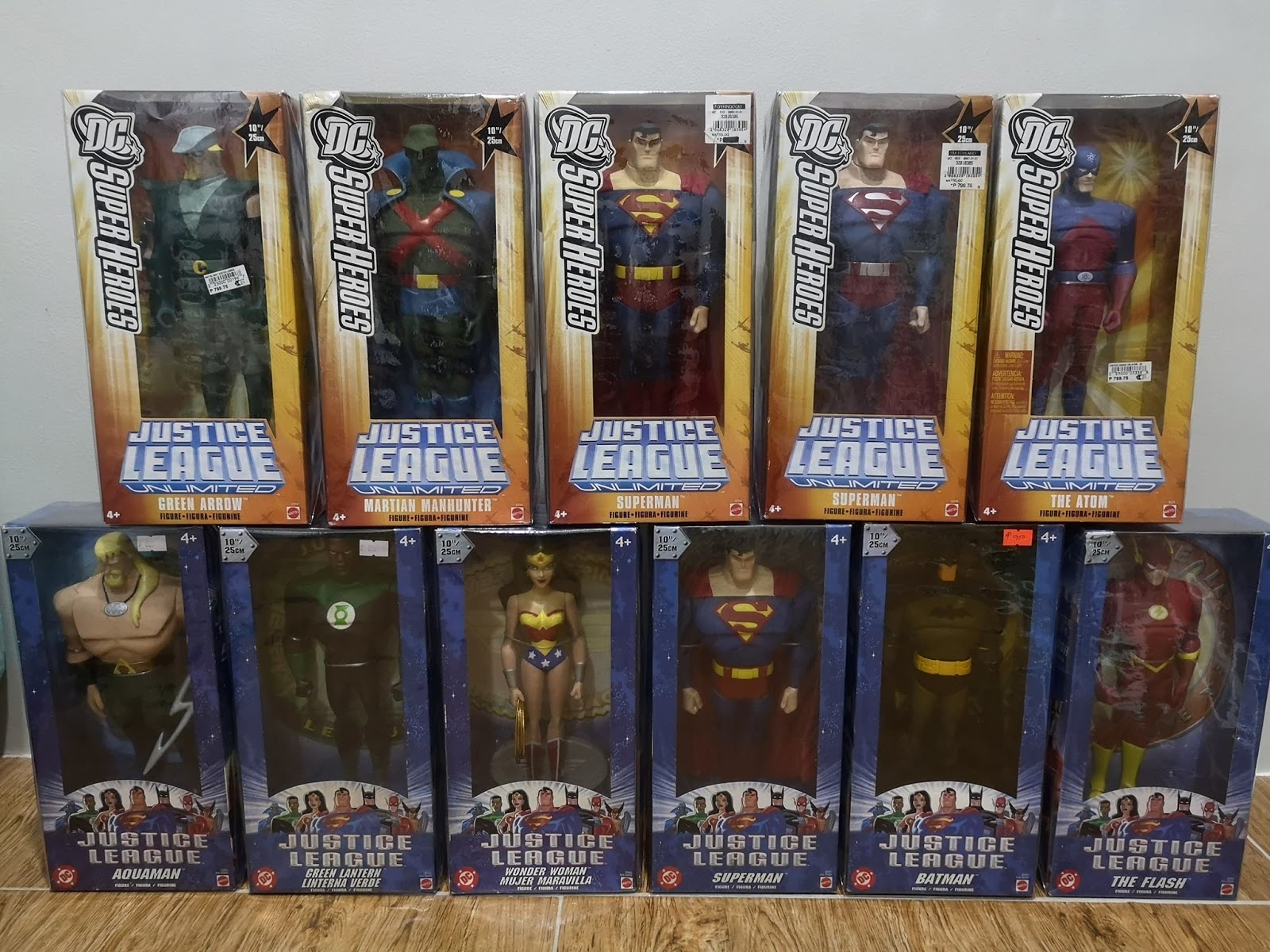 lukewarmness : Justice League Unlimited 10 Inch Figure by Mattel