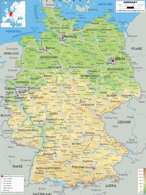 MAPS OF GERMANY