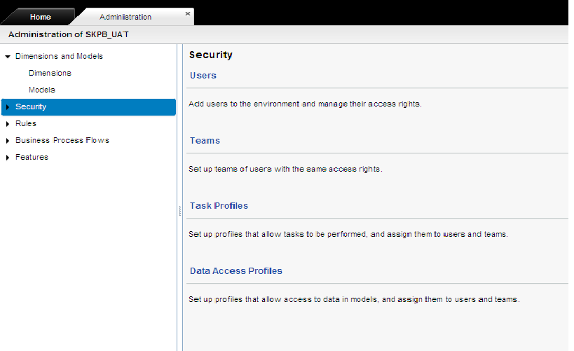 SAP BPC: SAP EPM / BPC 10.0 Consolidation (User Authorization)