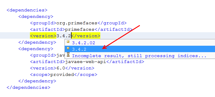 nascent: Java Web Application Tutorial JSF(PrimeFaces) (1) : Create Project
