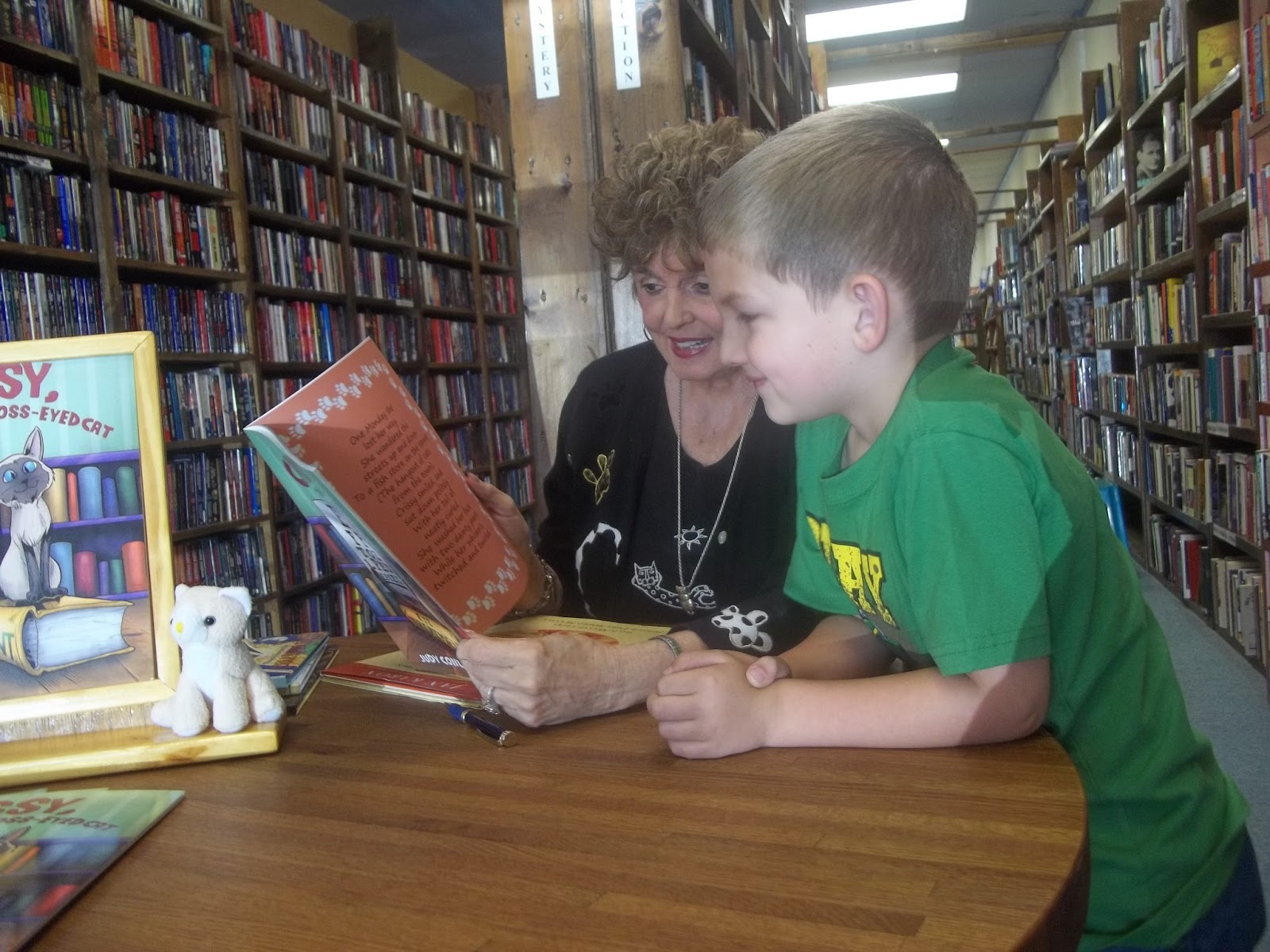 Libby's Fun Books: Crissy, The Cross-Eyed Cat by Judy Conlin
