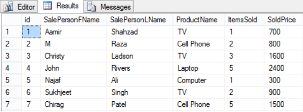 Welcome To TechBrothersIT: How to Display Query and Results in Separate ...