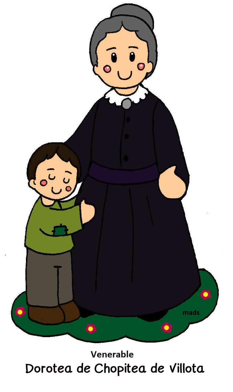 Mis ilustraciones: Venerable Dorotea de Chopitea
