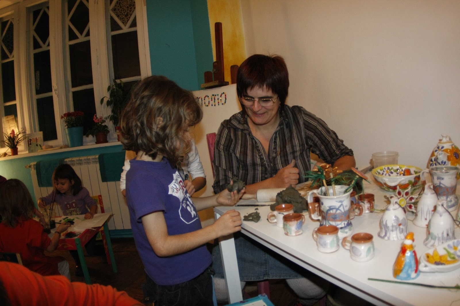 Lumea lui momo: Atelier de olarit si modelaj in ceramica