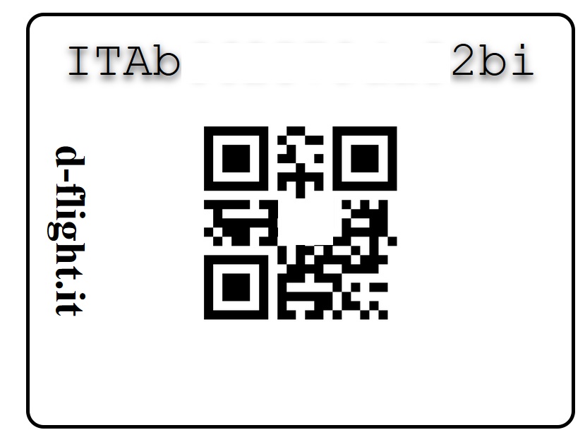 D-Flight attiva il QR CODE UNICO da applicare a tutti i DRONI dell ...
