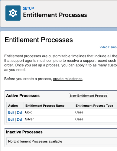 InfallibleTechie: Entitlement Templates in Salesforce