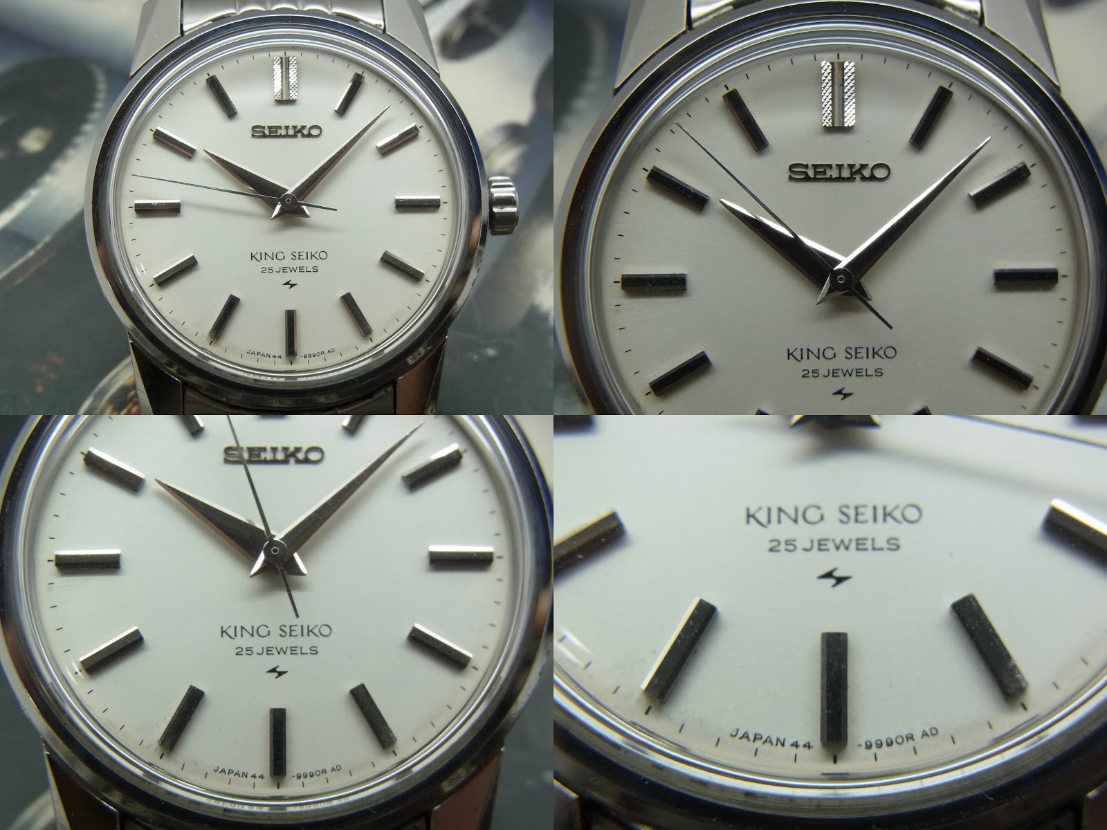 Antique Watch Bar: KING SEIKO 25 JEWELS 44-9990 HAND WINDING KS248 (SOLD)