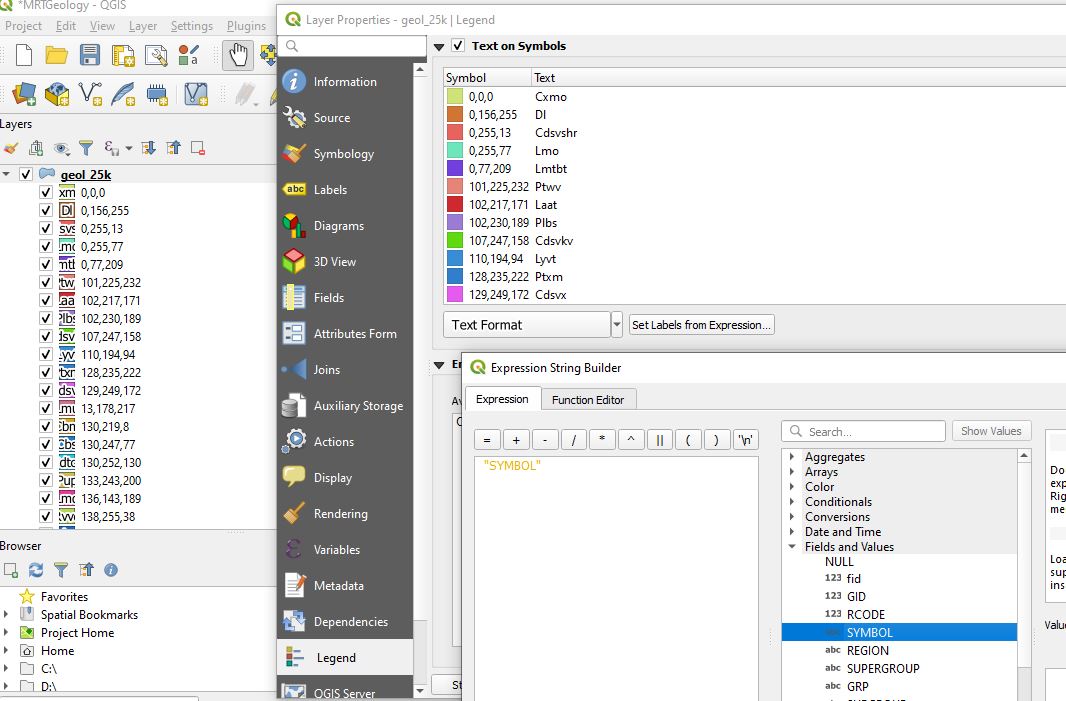 How to assign RGB colours to QGIS vector file