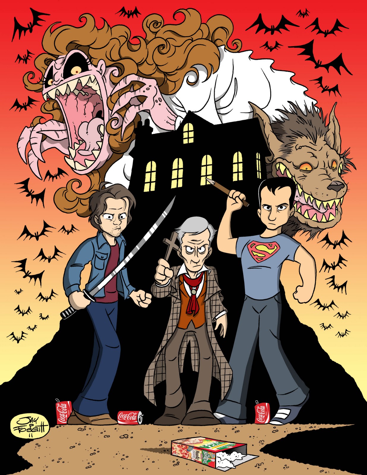 CUTE AND CREEPY: The blog of cartoonist Jay P. Fosgitt: 2011