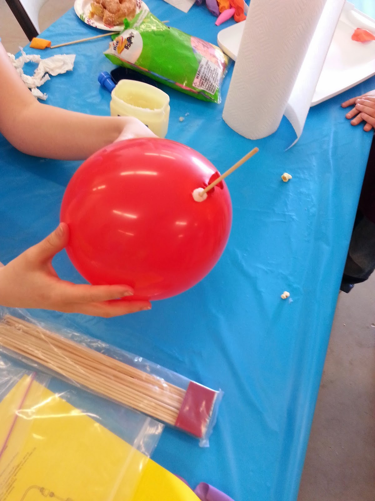 The Cool Science Dad: Non-Popping of a Balloon