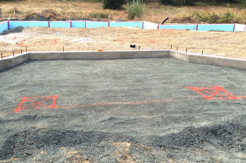 Observations From Garling Road: Under-slab fill for front porch area ...