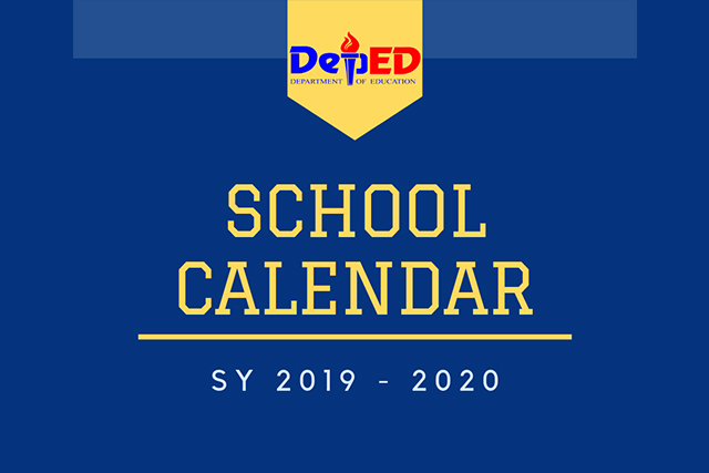 DepEd releases SY 2019-2020 school calendar – News BEaST Ph