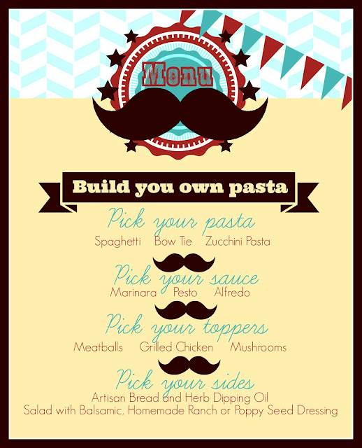 Cupcake Dreams and Paper Memories: Mustache Bash {Liam turned 1}