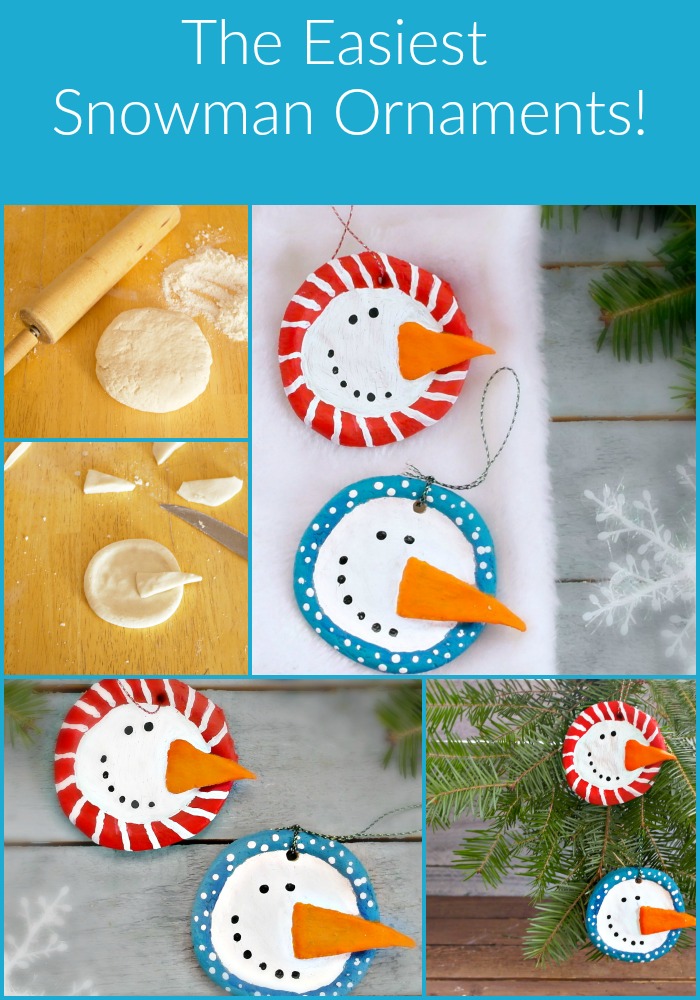 Life With 4 Boys: 6 Step DIY Snowman Ornaments