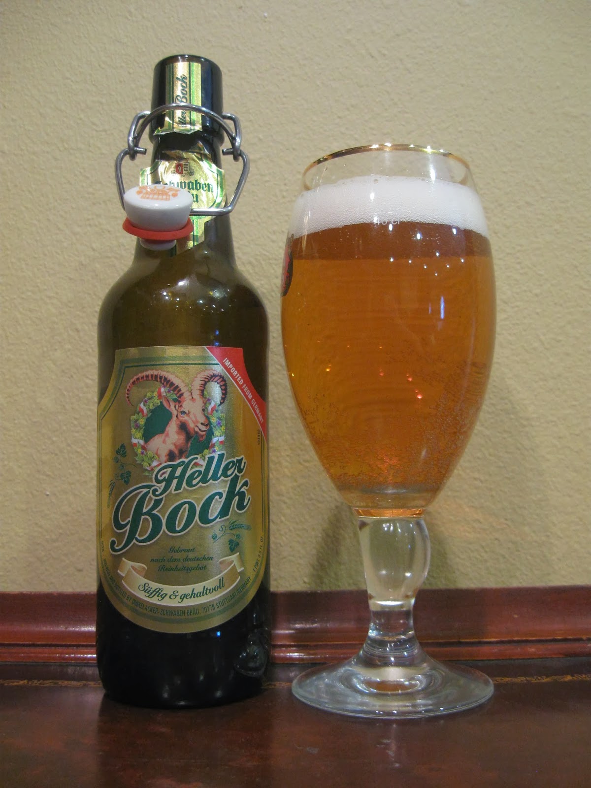 Doing Beer Justice: Schwaben Brau Heller Bock