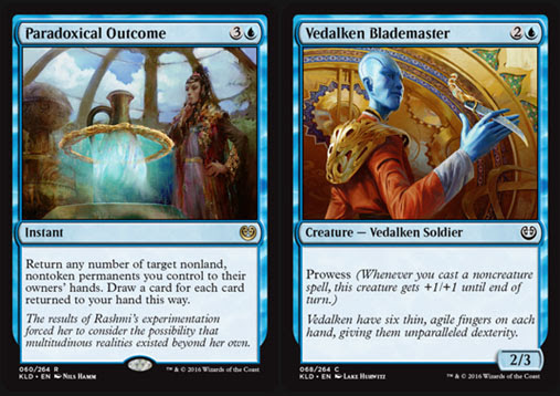 Magic the Gathering Adventures: Kaladesh Set Review: Blue