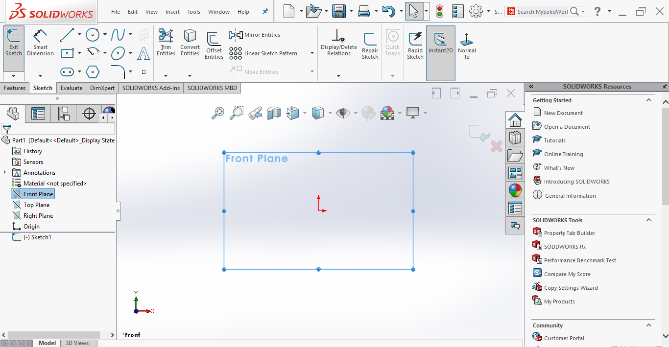 Tutorial Drawing: Memulai lembar kerja pada solidworks