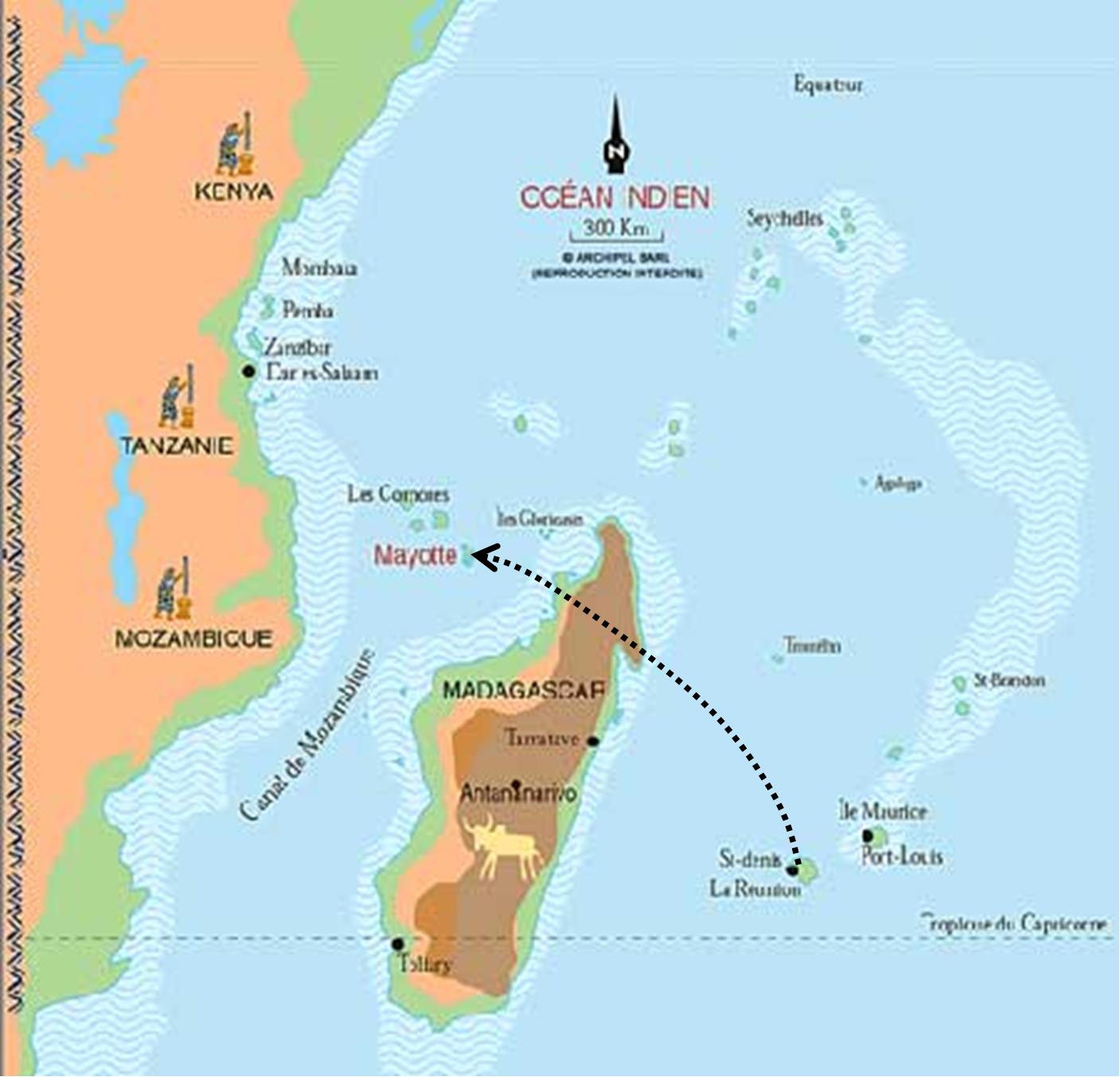 Ben et Pô à La Réunion !: Vacances 1/4: Mayotte