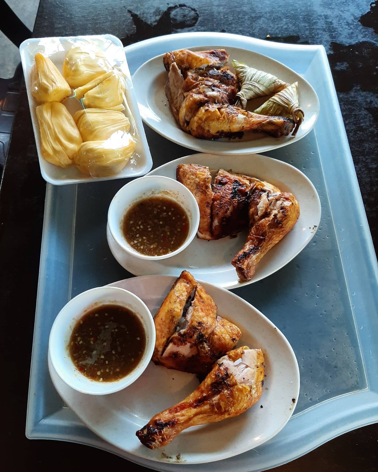 Miles of smiles: Bila teringin nak makan ayam bakar for breakfast