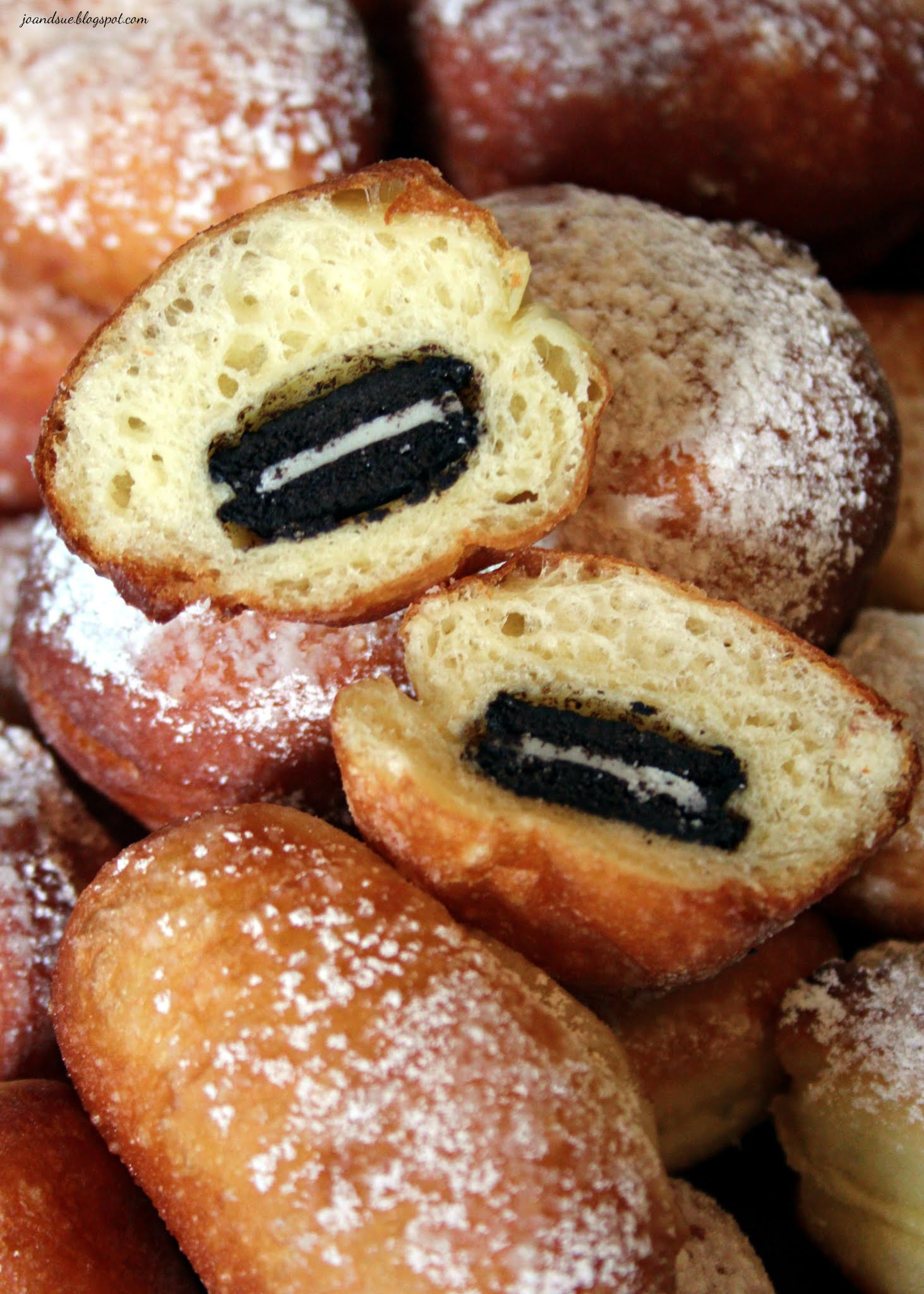 Jo and Sue: Oreo Beignets (Mini Oreo Donut Bites)