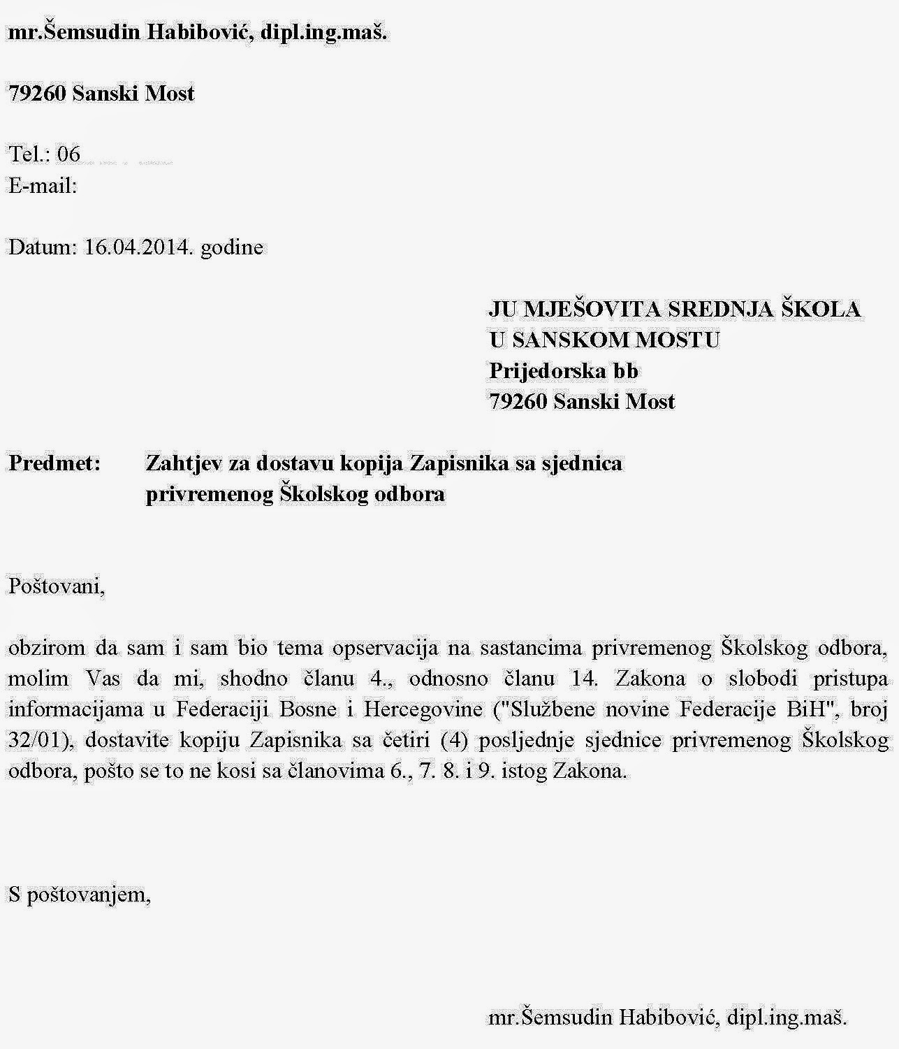 Od protesta do otkaza