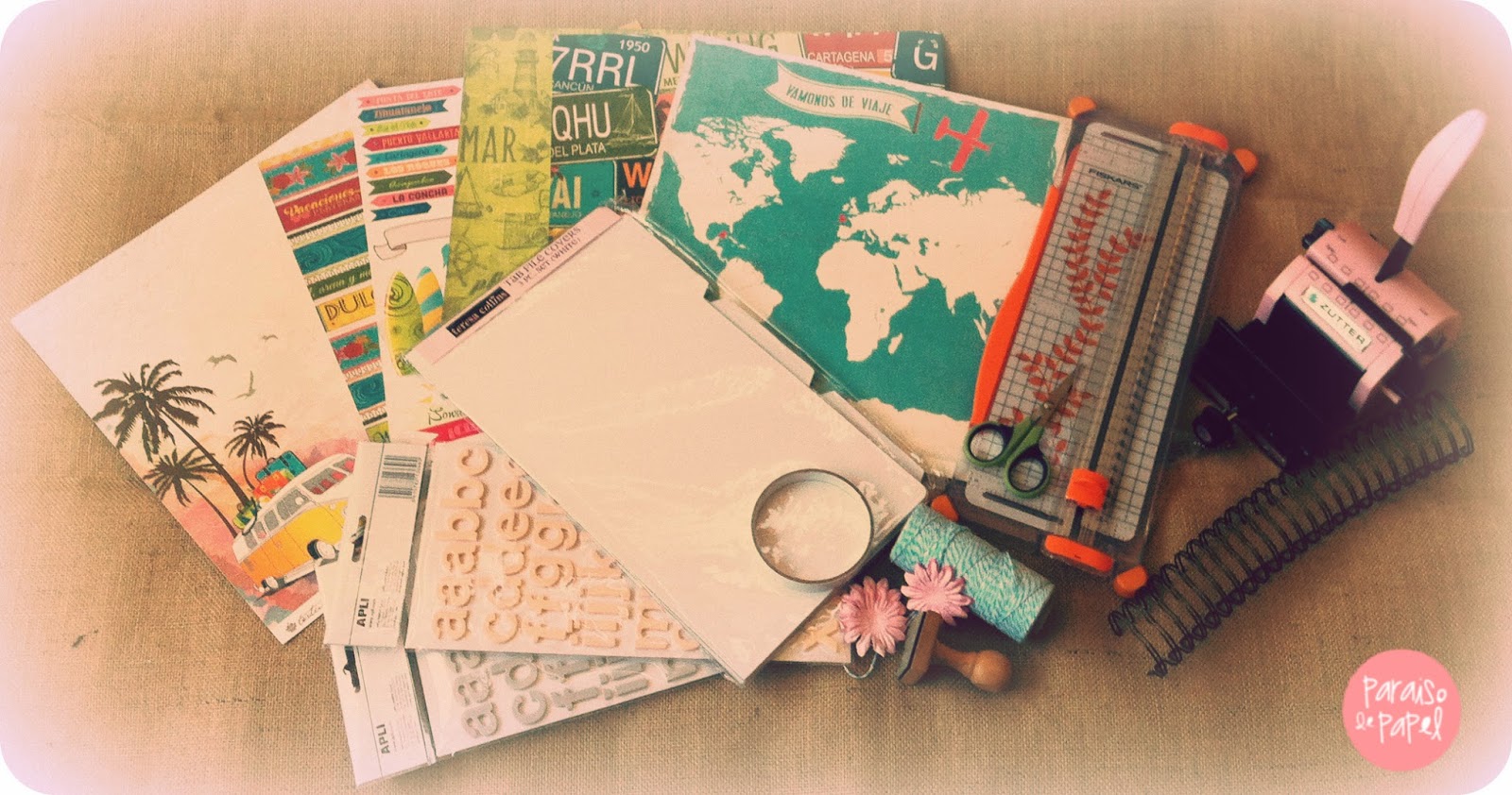 Paraiso De Papel Scrapbook En España Paraiso On Line