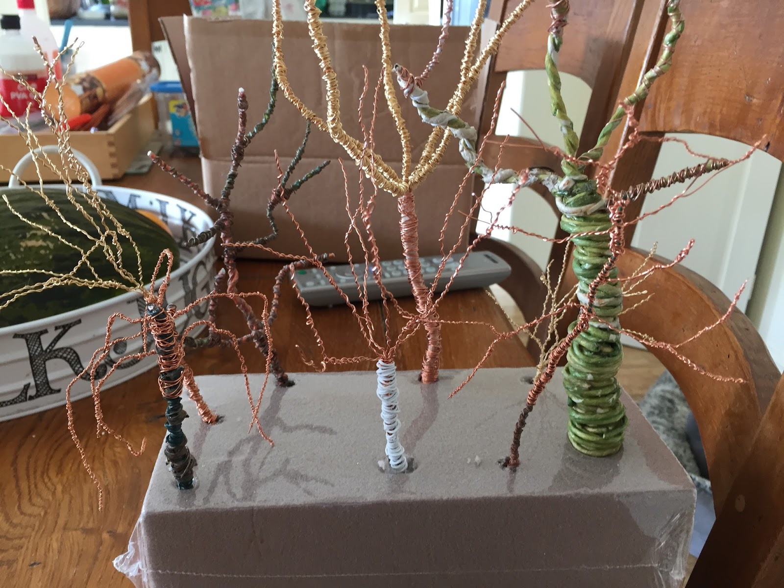 On Being a Mini Mum......: Filling Up the Wood for the Mad Hatter ...