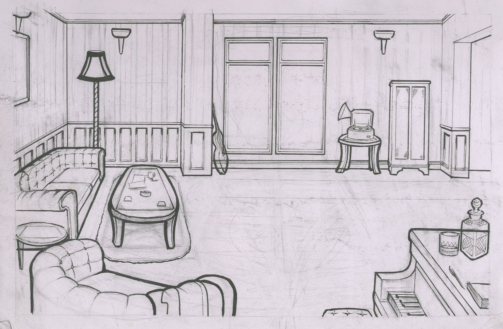 Nikul Makwana Art.: Final Layout Outlines and Tonals..