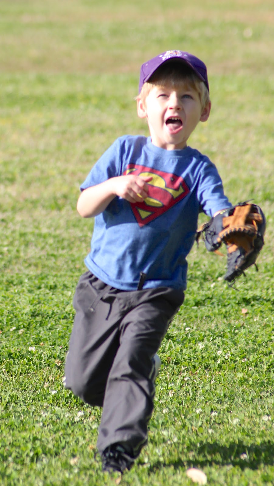 World of the Wilsons: Eli's 1st Wee Ball Practice