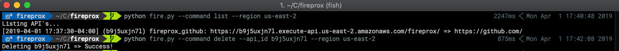 FireProx - AWS API Gateway Management Tool For Creating On The Fly HTTP ... FireProx - AWS API Gateway Management Tool For Creating On The Fly HTTP ...