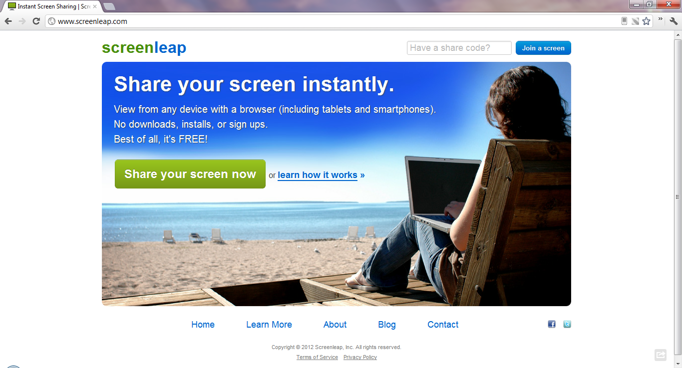ScreenLeap Drastically Simplifies Basic Screen Sharing