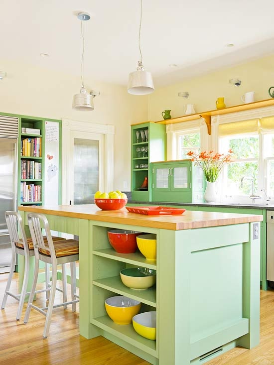 25 Stunning Open Kitchen Shelves Designs | The Cottage Market