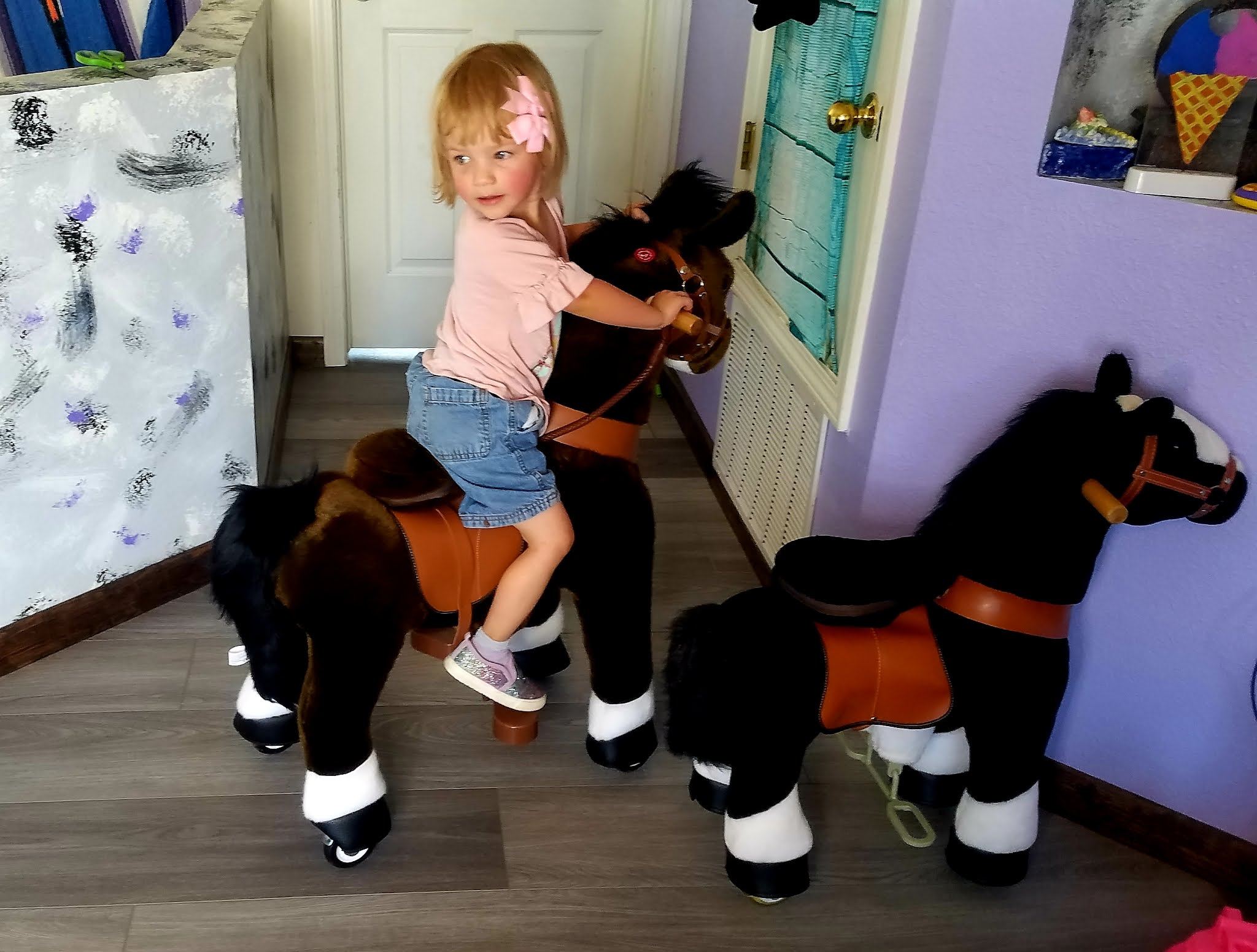 + Optional Pedal Extension Pads and Reins