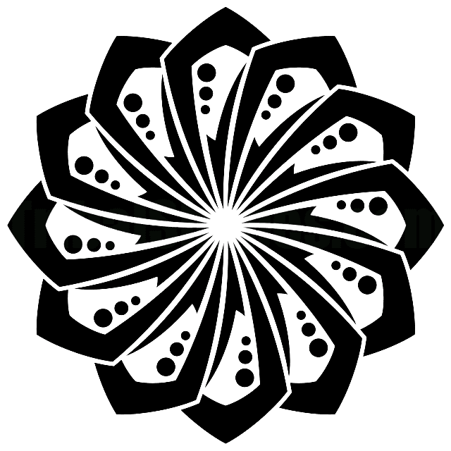 Pusat Design: Design Motif Bunga Kipas 2