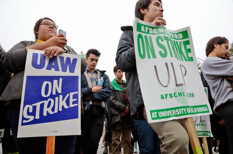 Alex Darocy Photography: Workers and Students Shutdown UCSC during ...