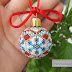 6 Fabulous Beaded Christmas Ball Ornament Tutorials - The Beading Gem's ...