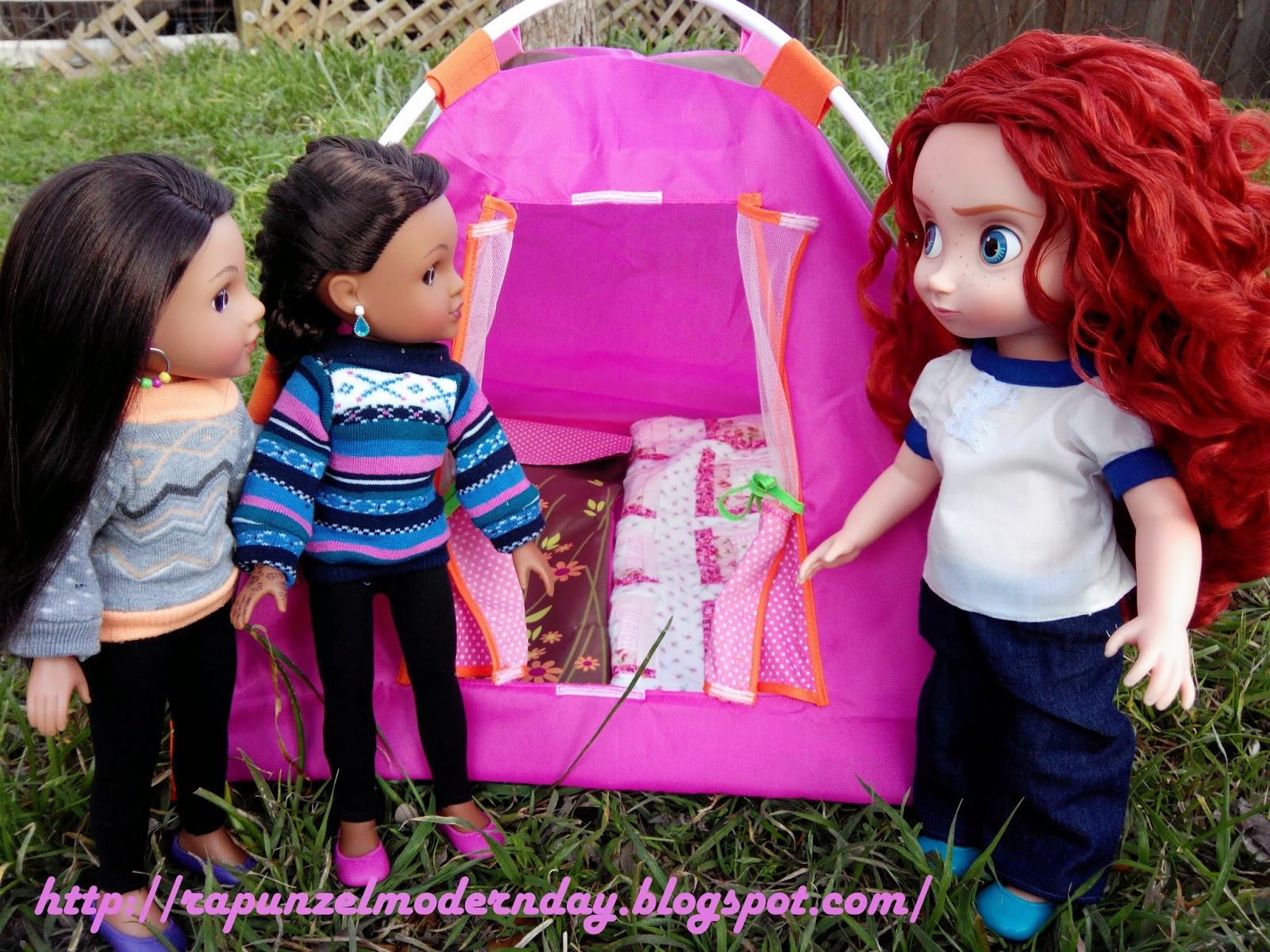 Modern Day Rapunzel: Our Generation Tent Review