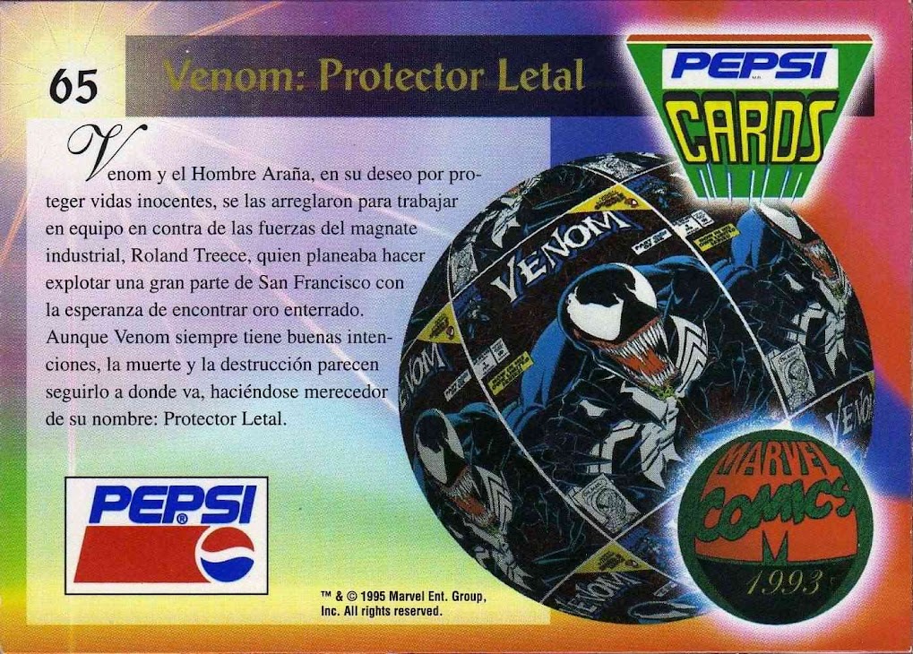 Todas las pepsi cards de Marvel