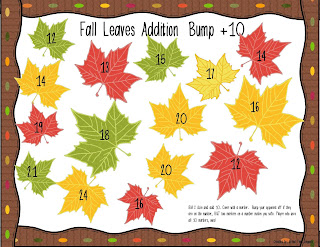 Autumn Themed BUMP Games {Freebie!} | School Time Snippets