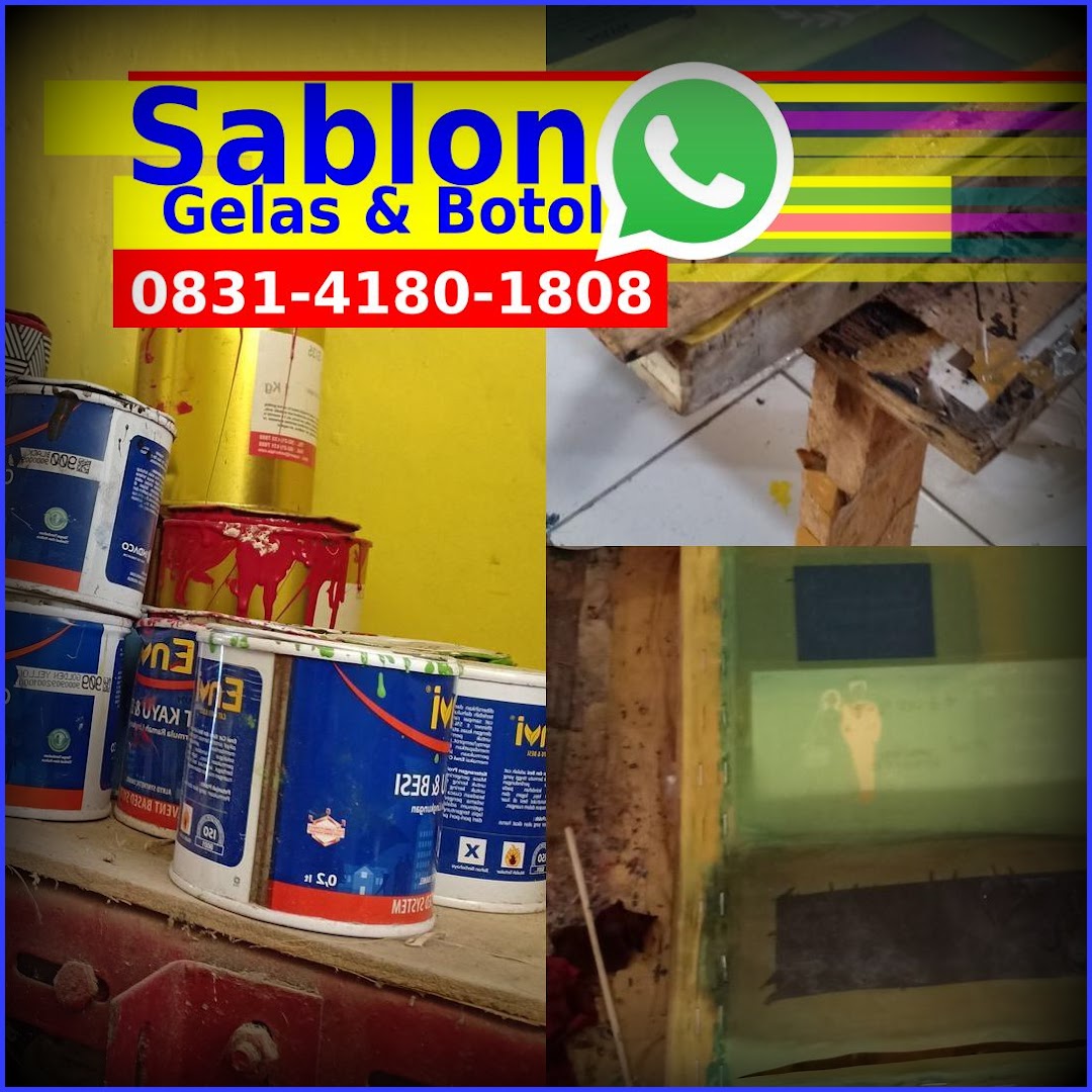 Harga Sablon Gelas Cup – 08౩1•4180•1808 [wa] Grosir Sablon Gelas Botol ...