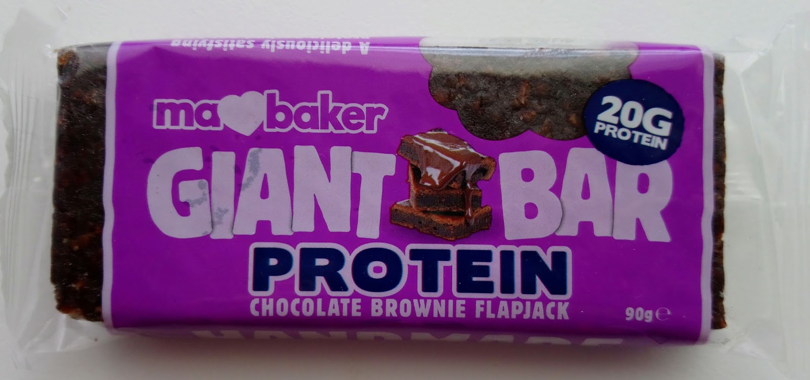 Chwile zasłodzenia: baton Ma Baker Giant Bar Protein Chocolate Brownie ...