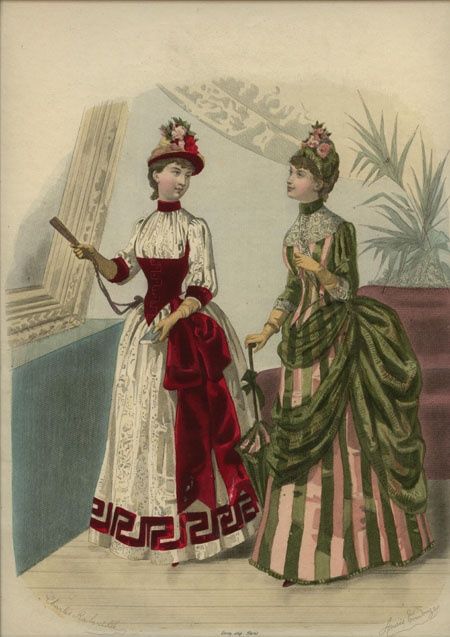 Heroes, Heroines, and History: The Bustle: A Pain in The Behind