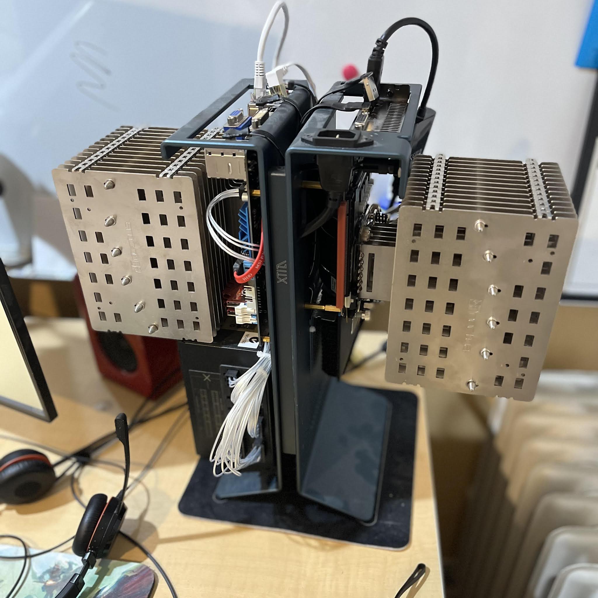 FanlessTech: Dual Noctua NH-P1 build