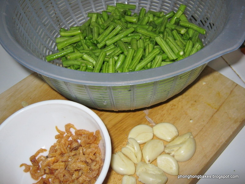 PH the Malaysian Carnivore: Stir Fried Longs Beans with Dried Prawns ...