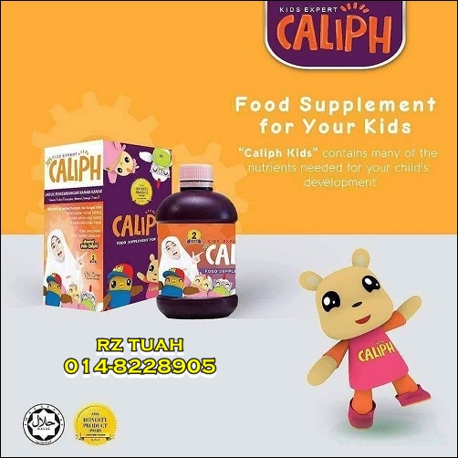 JUS CALIPH SUPPLIMENT FOR KIDS - Rz Tuah Ent