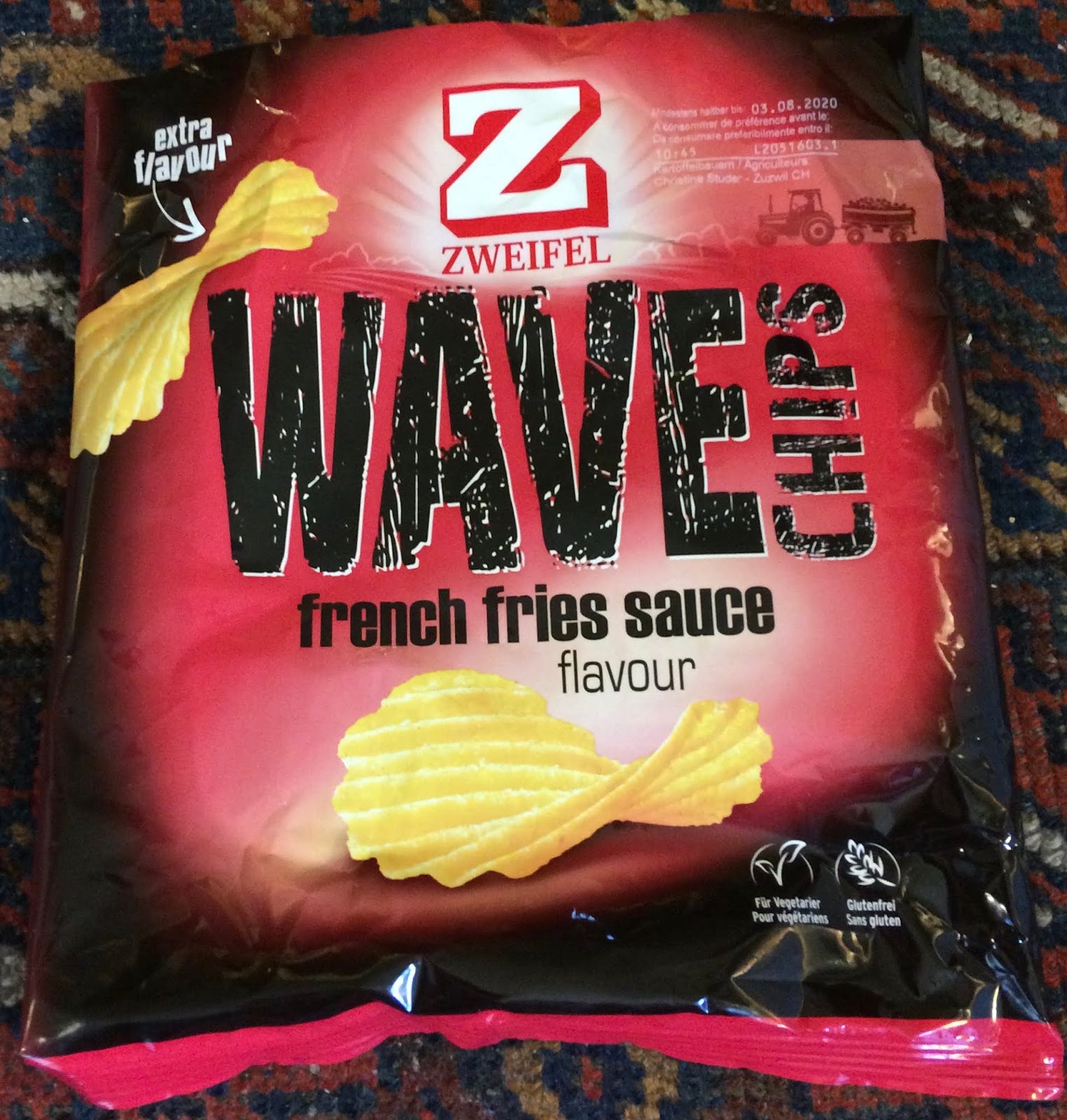 Cheeseburger Crisps & Other Stories: Zweifel Waves French Fries Sauce