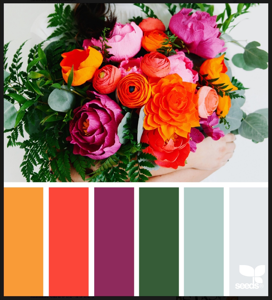 She's Crafty: SOS 428: Use three colors (a picture challenge)